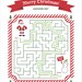 Christmas MAZE Printable Game Instant Download by ShaleceElynne