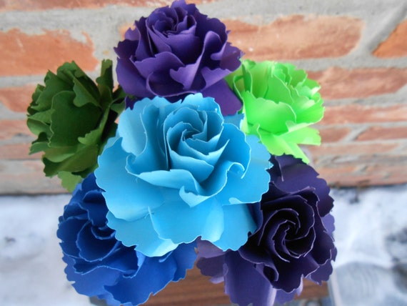 Peacock Wild Roses Half A Dozen Other Colors By Treetownpaper