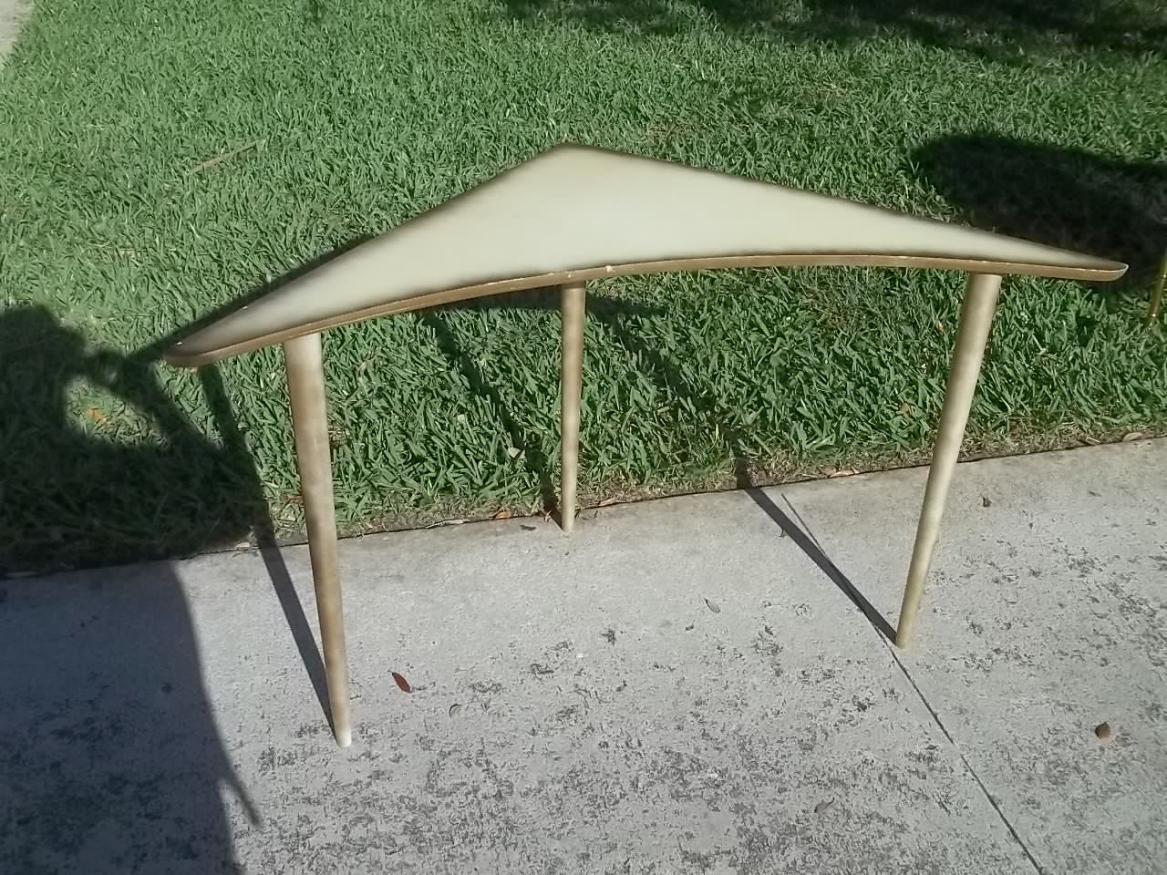 WILD WOOD Atomic Mid Century Modern All Wood Boomerang Desk / Corner ...