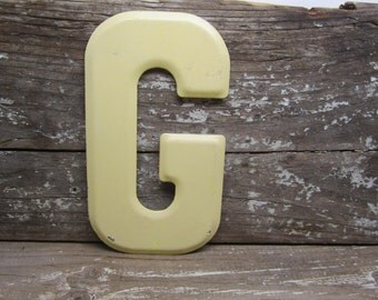 Popular items for Letter G sign on Etsy
