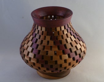 Segmented vase | Etsy