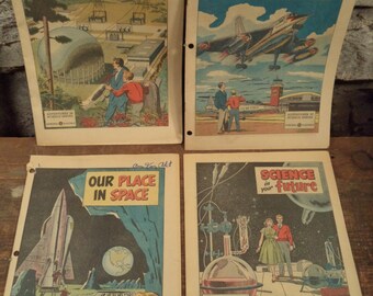 Popular items for 1950s space on Etsy