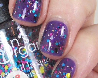 3-Free Nail Polish in Breakfast Club - Glitter Top Coat Nail Polish - 0 ...