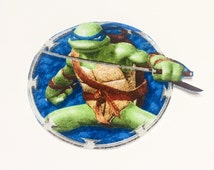 Popular items for ninja turtle fabric on Etsy