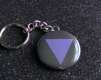 Popular items for triangle keychain on Etsy