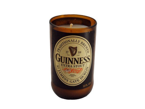 Guinness Extra Stout recycled Soy Candle