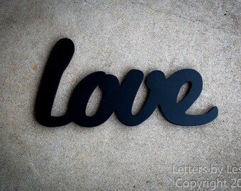 Love Wooden Wall Sign, Love Wall Decor. Love Wall Letters