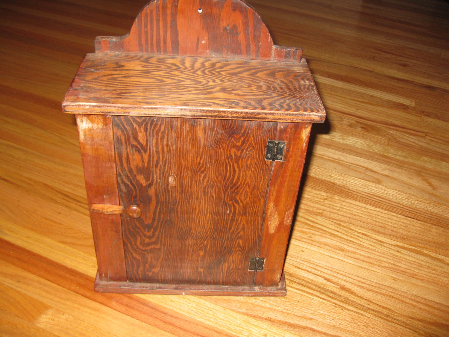 SMALL ANTIQUE CABINET-Handmade 10 1/2″ X 15″ – Haute Juice