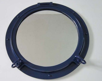 Navy blue mirror | Etsy