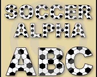 Popular items for Soccer Letters on Etsy