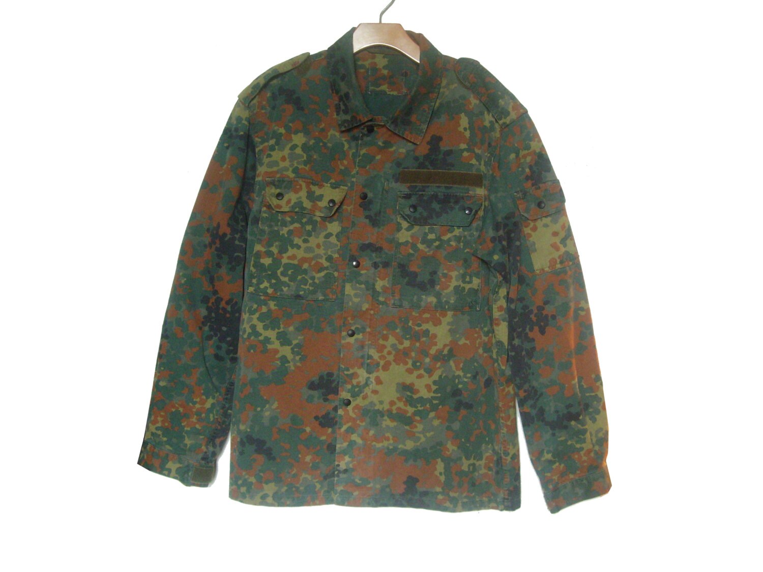 Vintage 90s European Camouflage Jacket Large