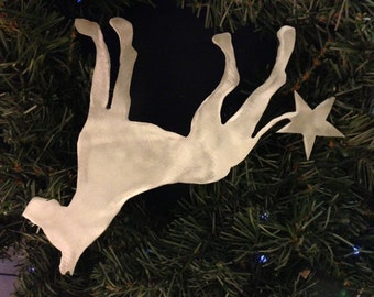 Pembroke Welsh Corgi Angel Dog Tree Topper by ScreenDoorGrilles