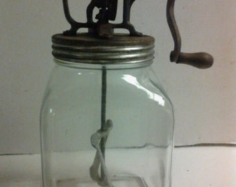 Popular items for glass butter churn on Etsy