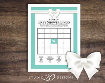 Instant Download, Tiffany Blue Baby Shower Games for Girl or Boy ...