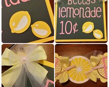 Popular items for lemonade sign on Etsy