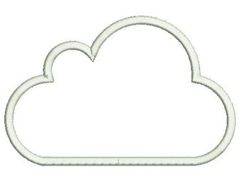 Cloud embroidery | Etsy