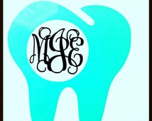 Popular items for dentist monogram on Etsy