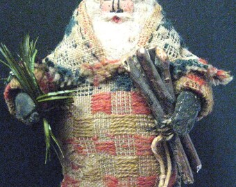 Primitive santa | Etsy