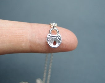 Popular items for sterling silver lock on Etsy