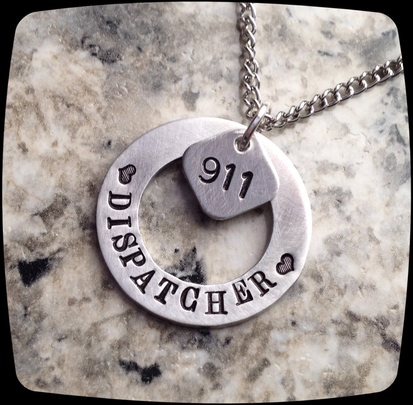 911 Dispatcher Necklace 911 Operator 911 by ThatKindaGirl on Etsy
