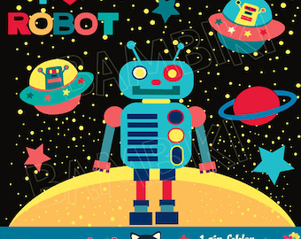 Space clip art | Etsy