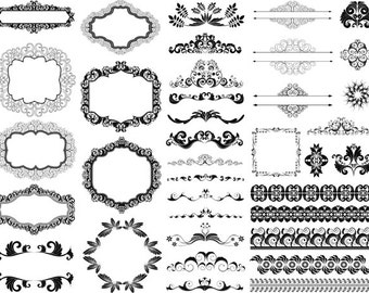 Popular items for frames border on Etsy