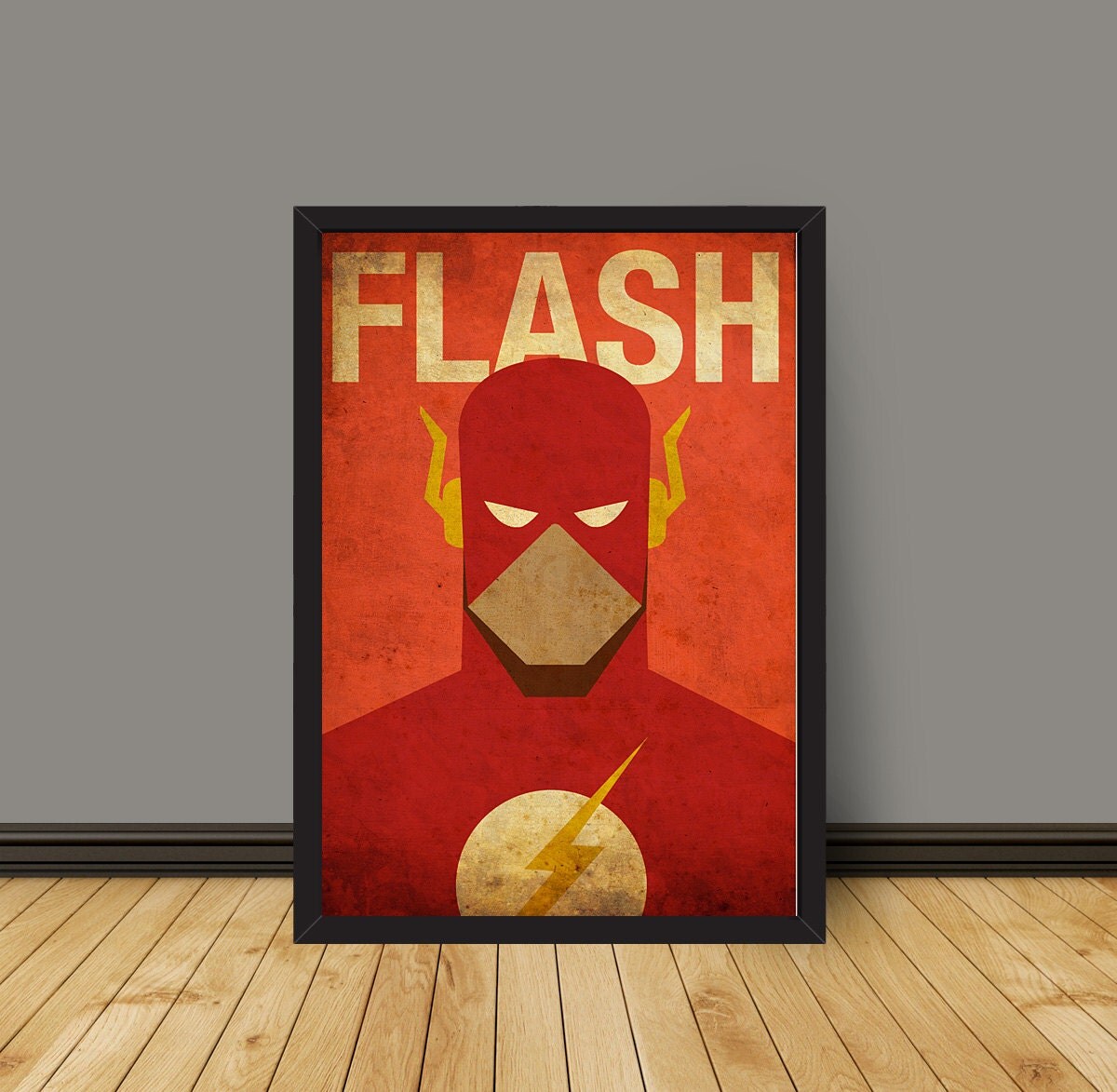 Vintage Minimalist Flash Poster Prints