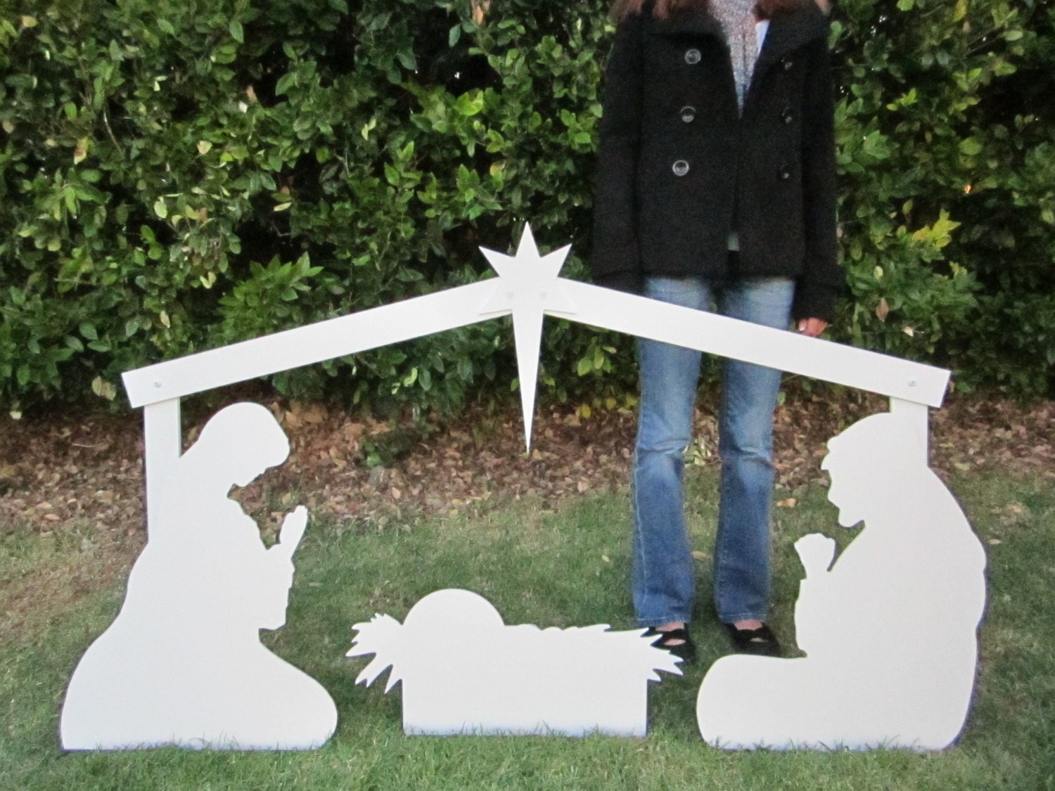 Christmas Outdoor Nativity Display Yard Nativity Set Holy