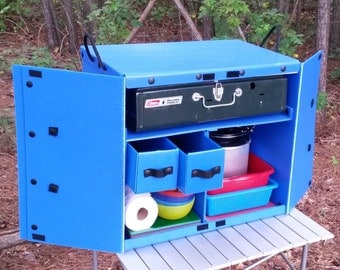 Lightweight Camping Kitchen Box. Keep your camping kitchen equipment ...