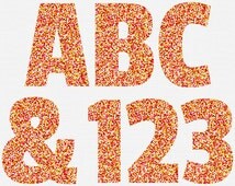 Popular items for alphabet clipart on Etsy