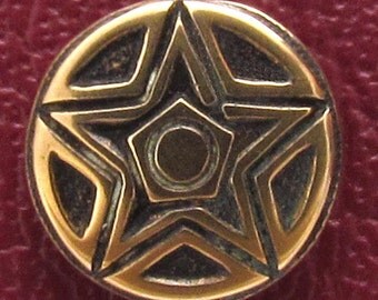 Anglo-Saxon Star Button - B917