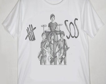 Popular items for 5sos shirt on Etsy