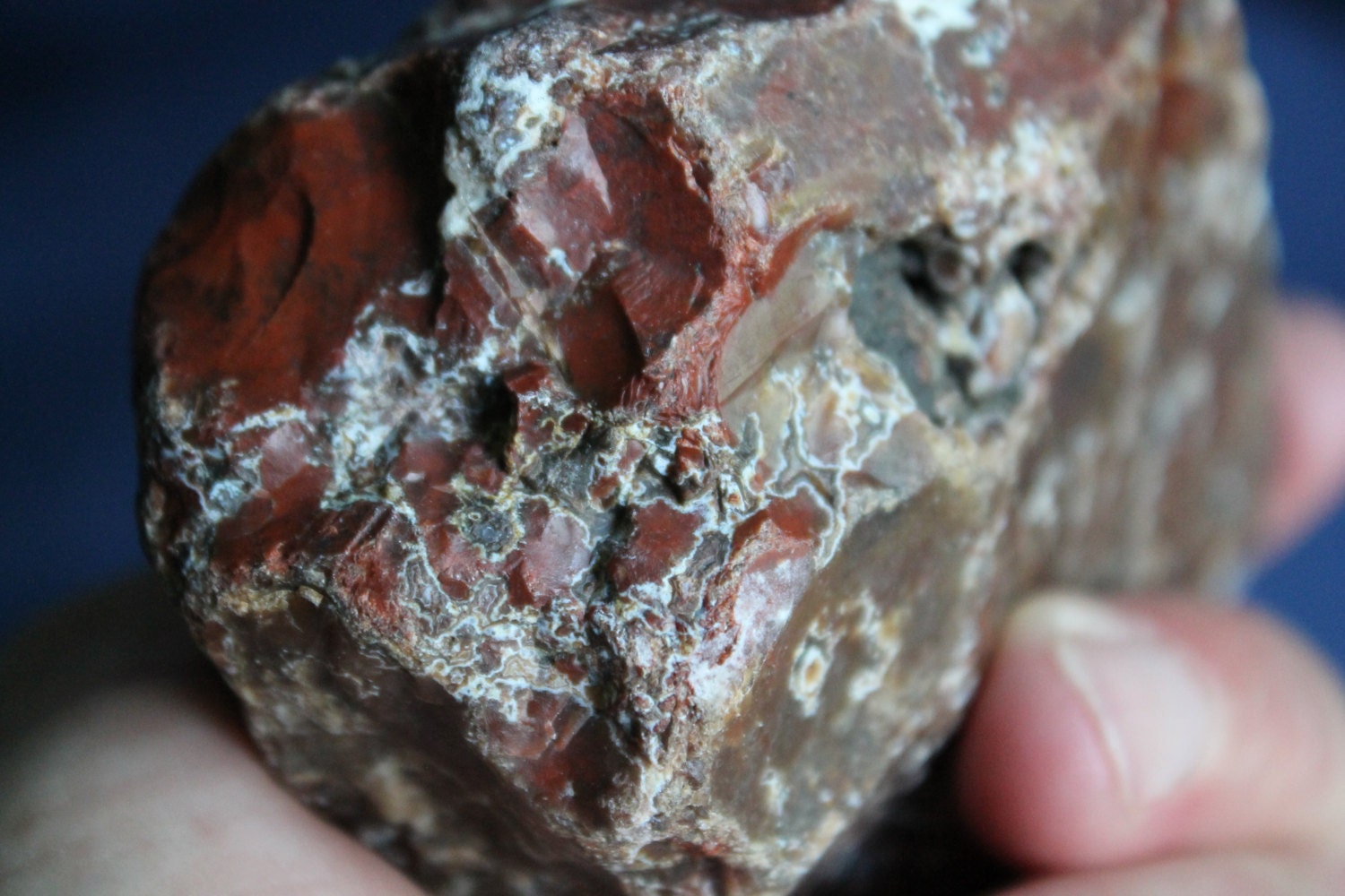 Red Brown Jasper Agate Druzy Quartz Crystals Rough Jasper