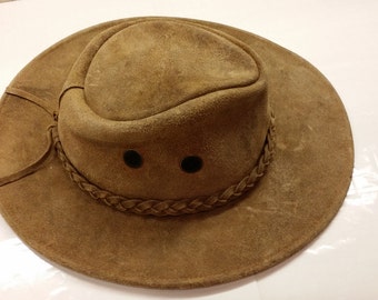 Popular items for vintage leather hat on Etsy