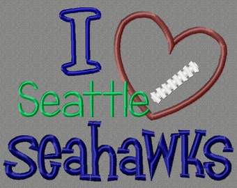 Popular items for seahawks embroidery on Etsy