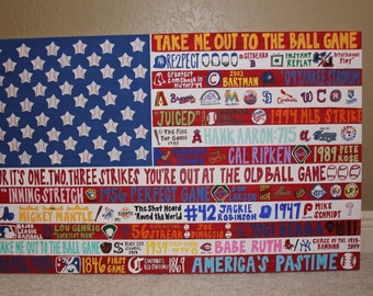 Popular items for baseball flag on Etsy
