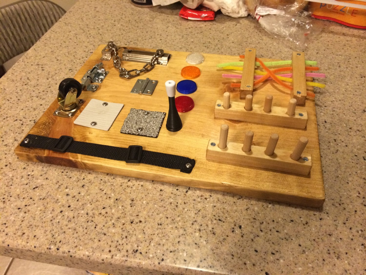 Sensory Board by SensoryPlay on Etsy