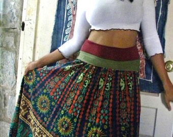 Elephant Sun Moons Harvest Skirt/Dress