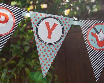 Rockstar birthday | Etsy