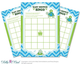Turtle bingo | Etsy