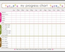Popular items for progress chart on Etsy