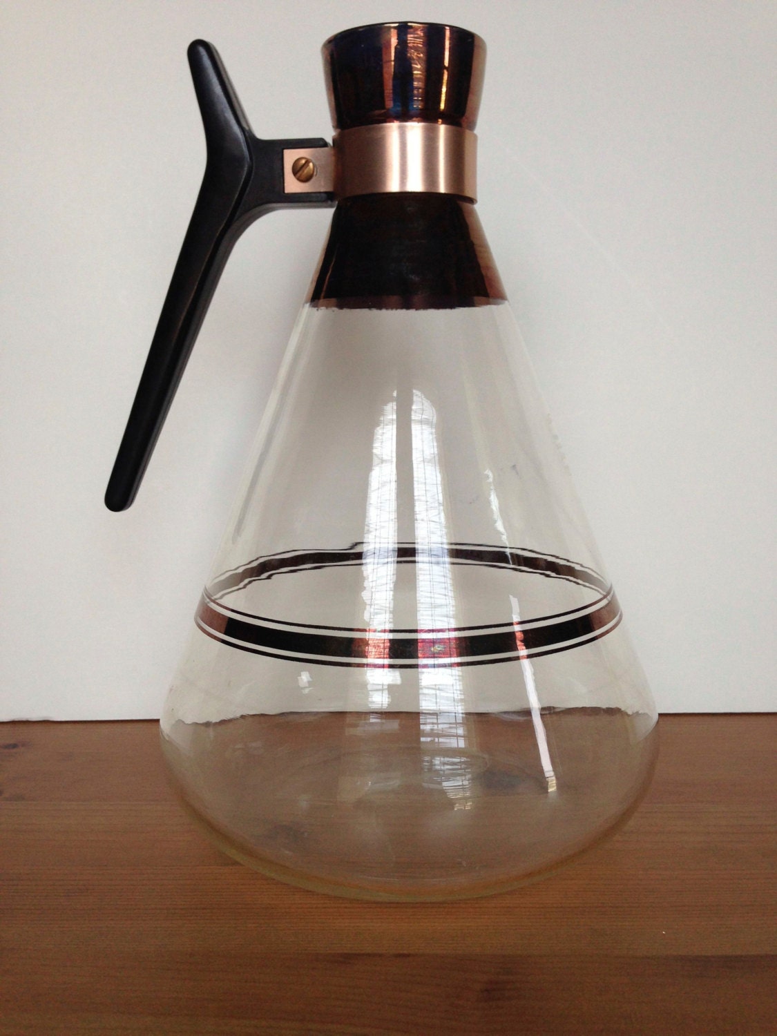 Mid century glass carafe copper modern design coffee urn – Haute Juice