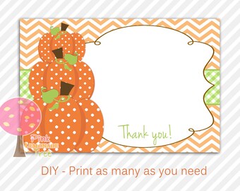 Popular items for fall thank you card on Etsy