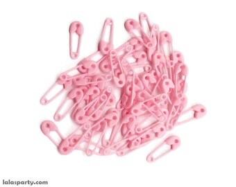 Popular items for pink safety pin on Etsy