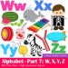Alphabet Clipart Part 7 ABC clip art WXYZ School clip
