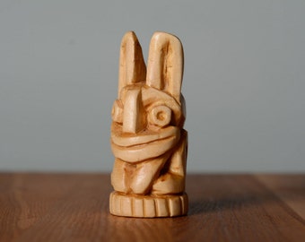 Popular items for wooden totem pole on Etsy