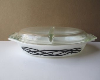 Popular items for pyrex black on Etsy