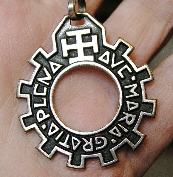 Rare Fernand Py Finger Rosary Ave Maria 1 Decade Dizainier