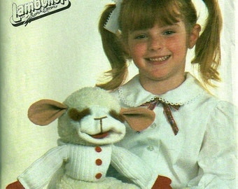 Lambchop puppet | Etsy