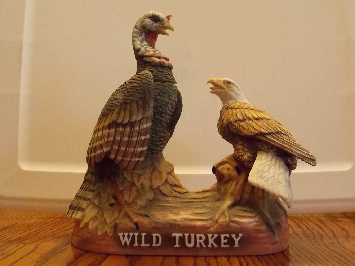 Wild Turkey Porcelain Decanter with Eagle